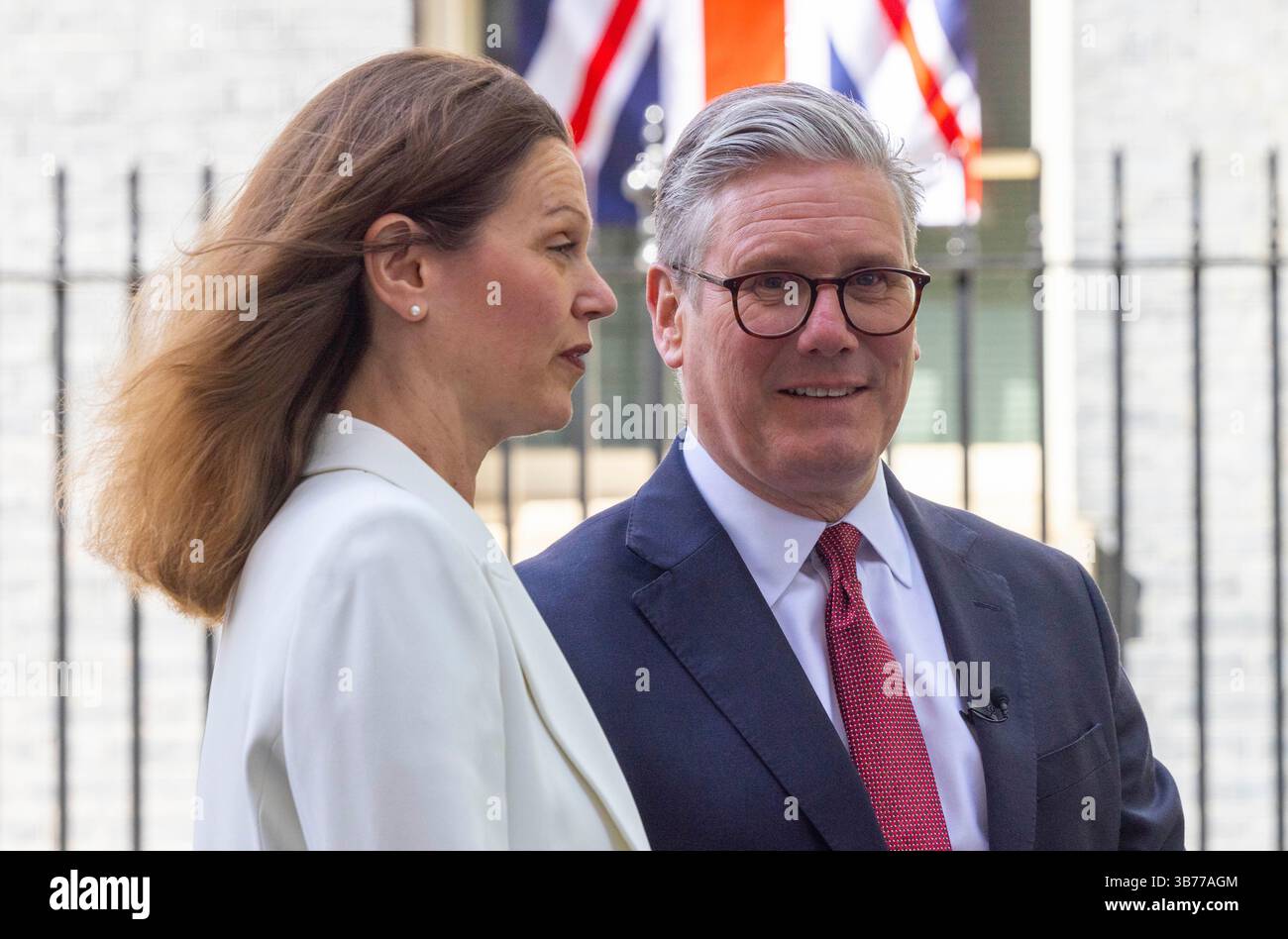 London, UK. 5th May, 2025. Keir and Victoria Starmer Prime Minister ...