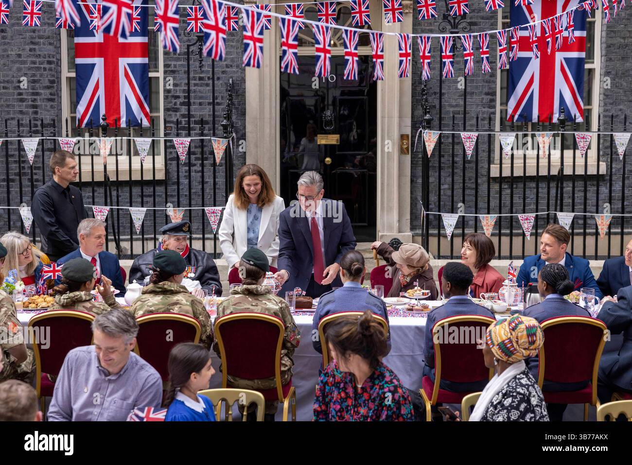 London, UK. 5th May, 2025. Keir and Victoria Starmer. Prime Minister ...