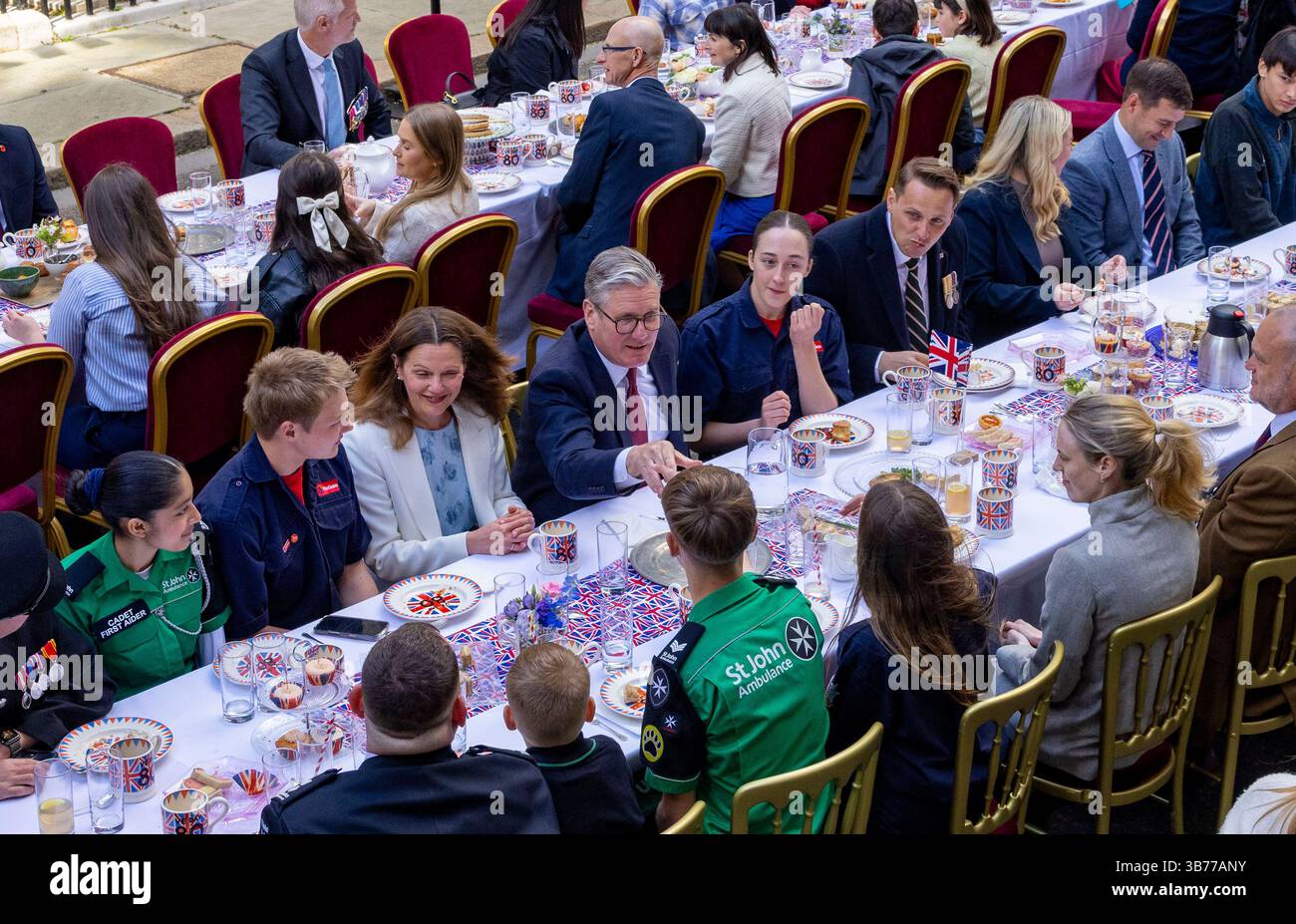 London, UK. 5th May, 2025. Keir and Victoria Starmer Prime Minister ...