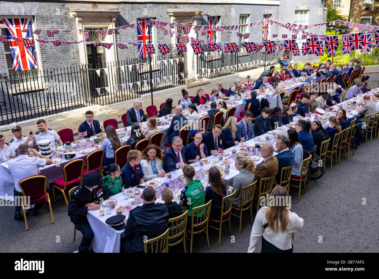 London, UK. 5th May, 2025. Keir and Victoria Starmer Prime Minister ...