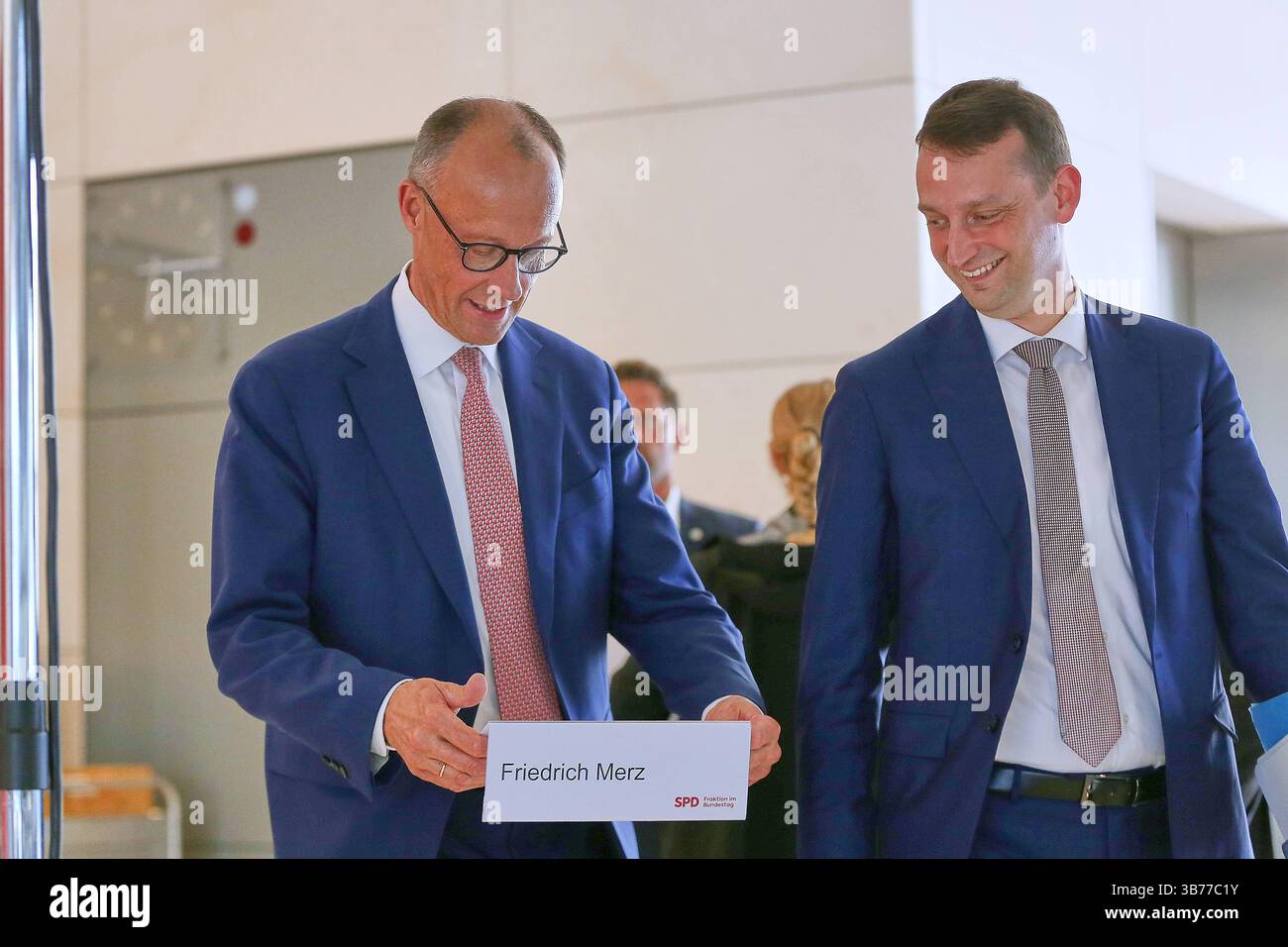 Berlin, Deutschland, 05.05.2025: Deutscher Bundestag: SPD ...