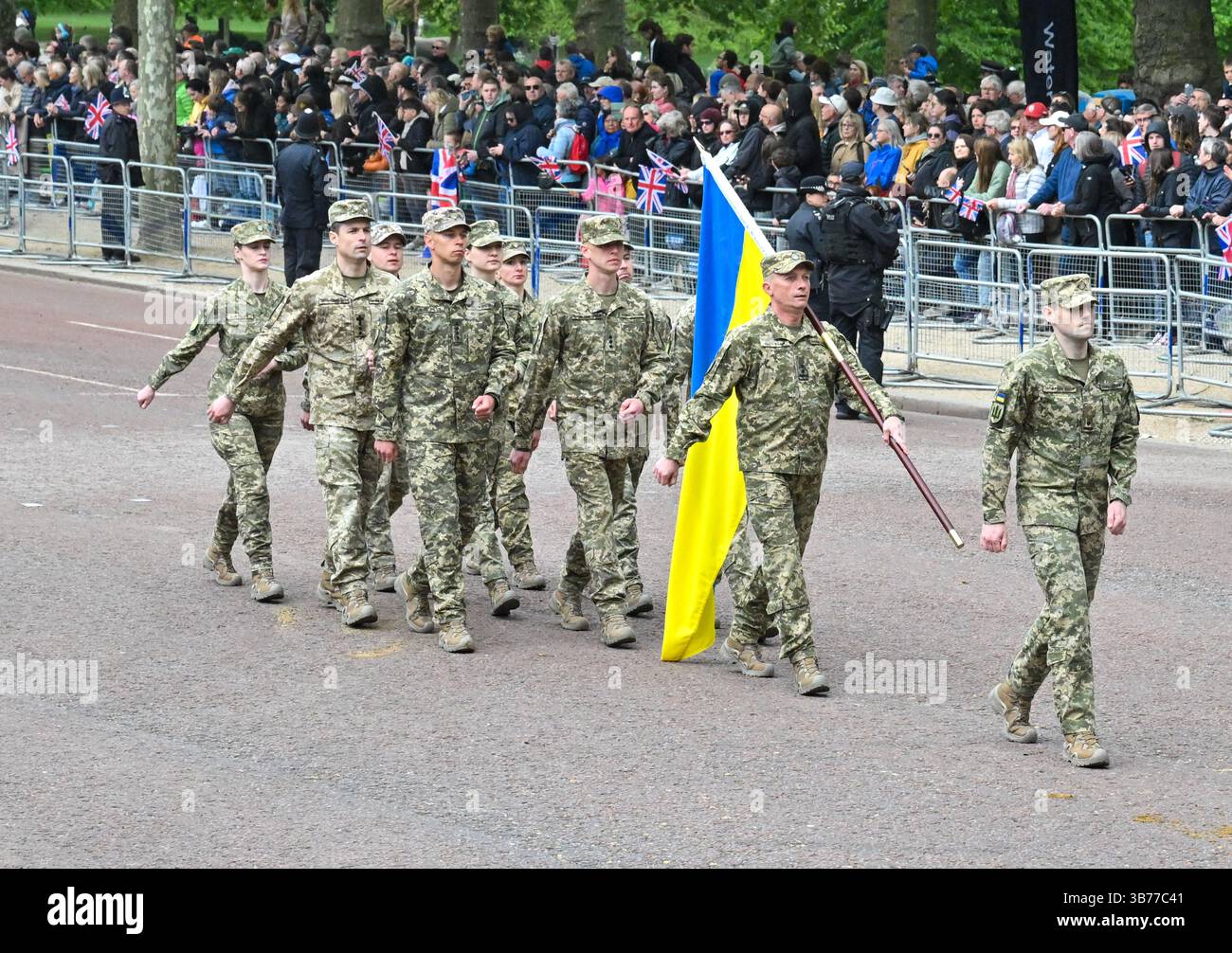 London, UK. 05th May, 2025. Representatives of the Ukrainian Armed ...