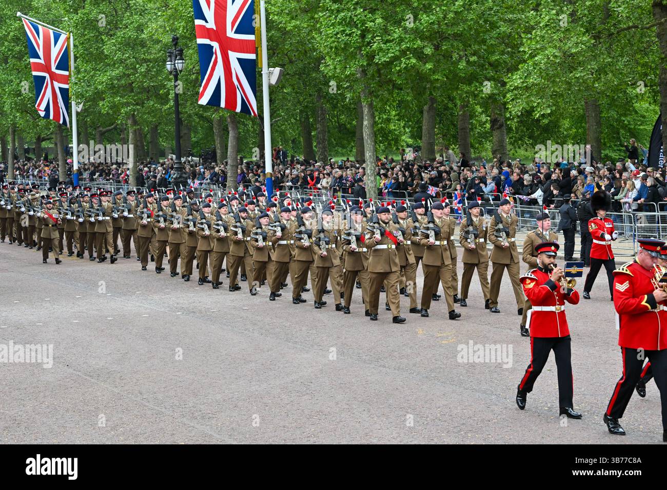 London, UK. 05th May, 2025. The British Army represented during the ...