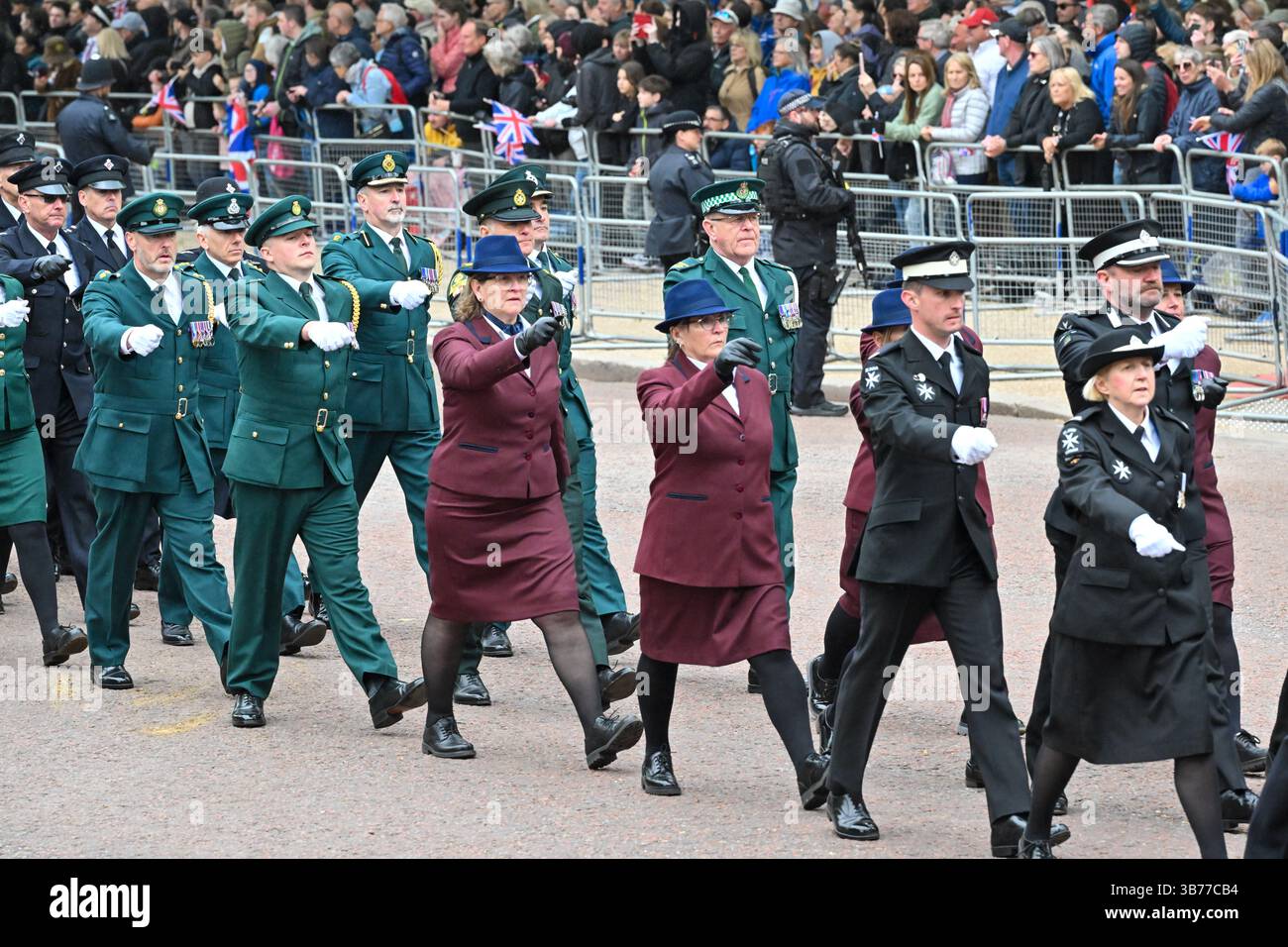 London, UK. 05th May, 2025. Representatives of the Civilian Services ...