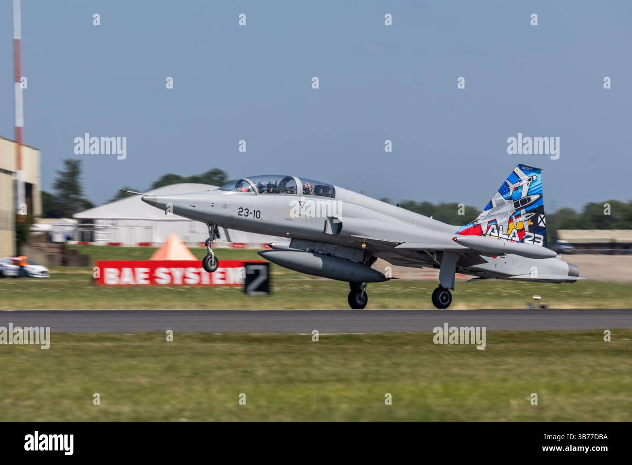 Spanish Air Force - Northrop F-5 Freedom Fighter, performing at the ...