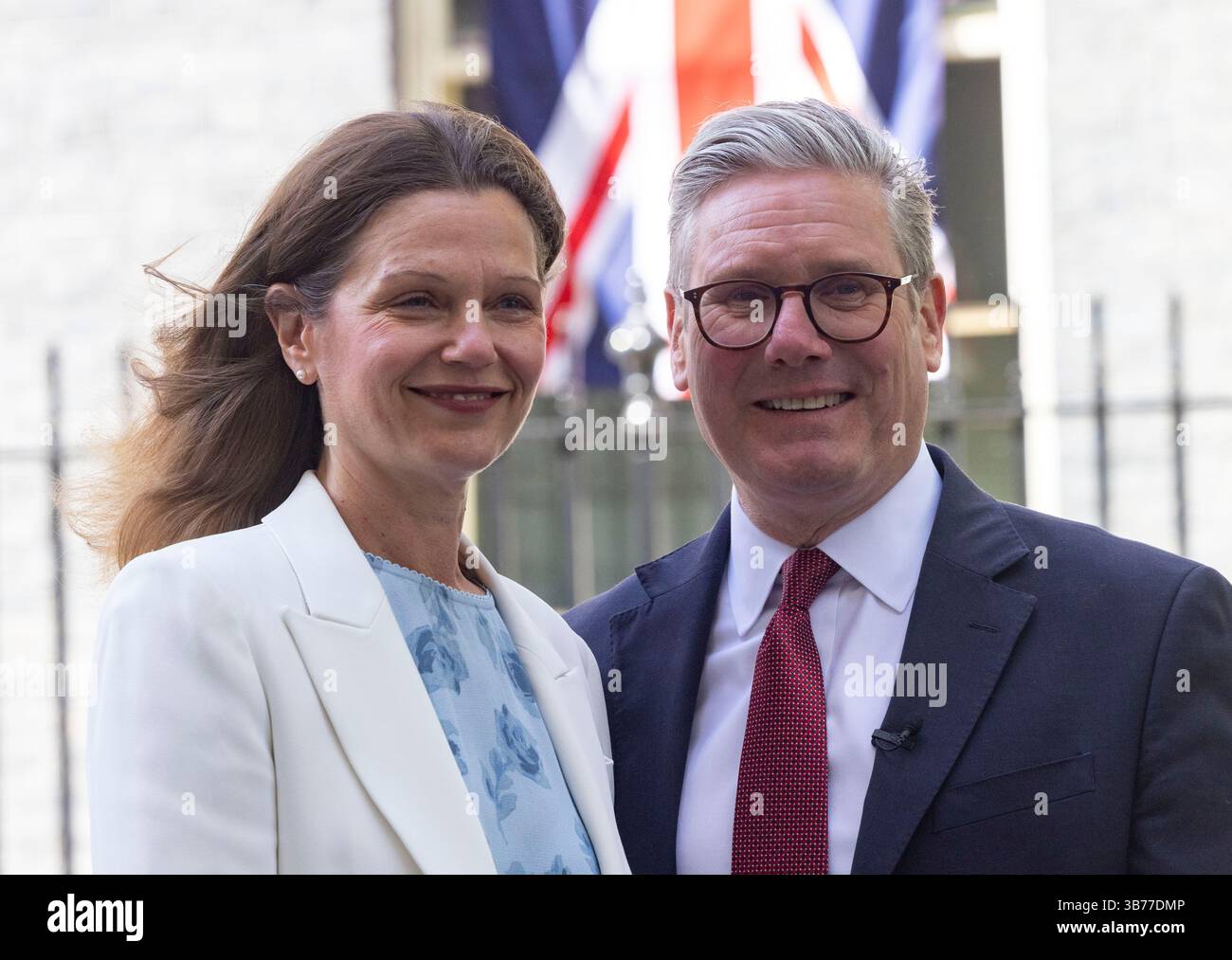 London, UK. 5th May, 2025. Keir and Victoria Starmer Prime Minister ...