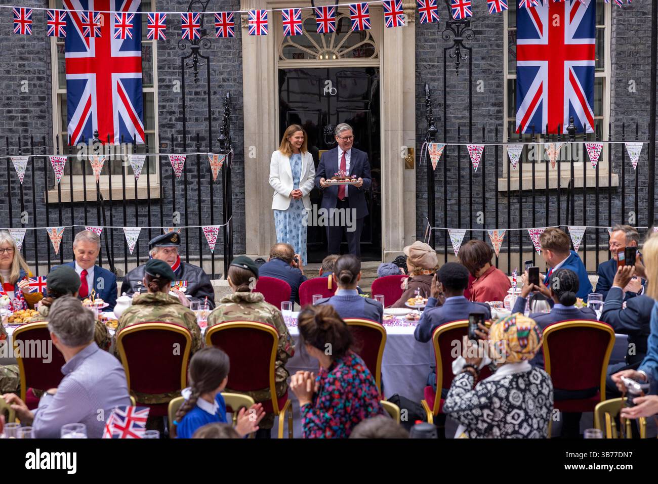 London, UK. 5th May, 2025. Keir and Victoria Starmer Prime Minister ...