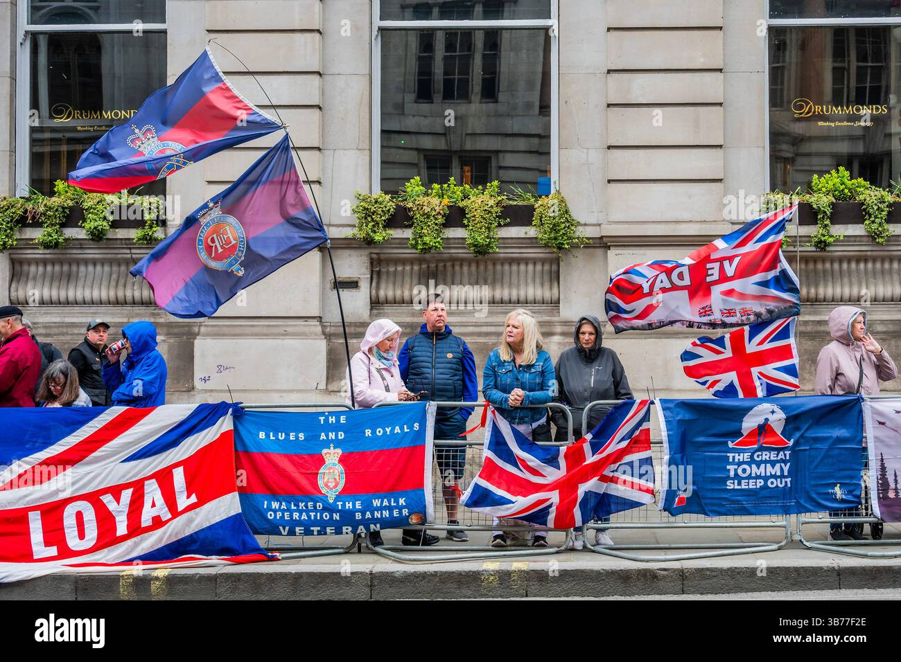 London, UK. 05th May, 2025. VE Day parade and flypast, London. Credit ...