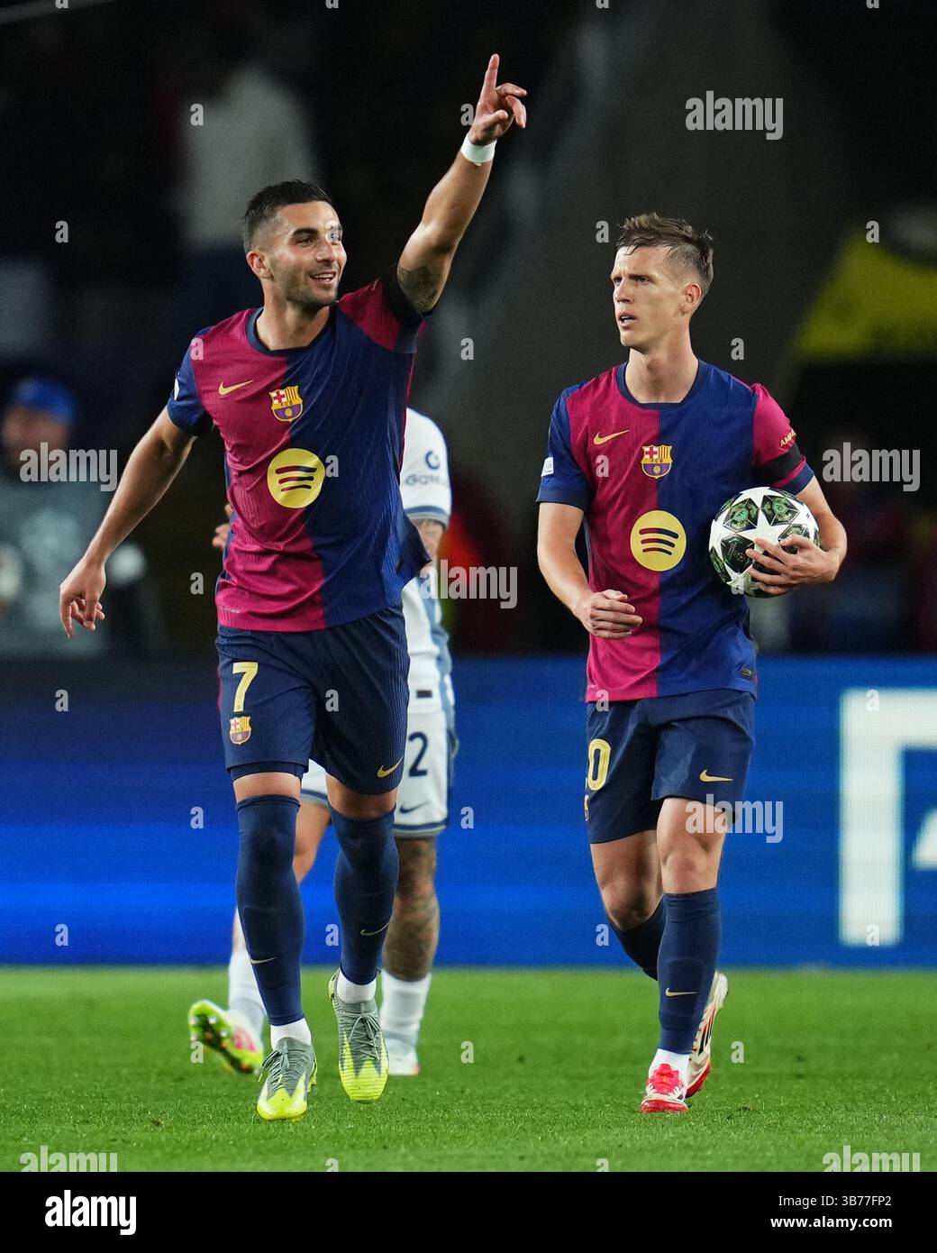 Barcelona, Spain. 01st May, 2025. Ferran Torres of FC Barcelona ...