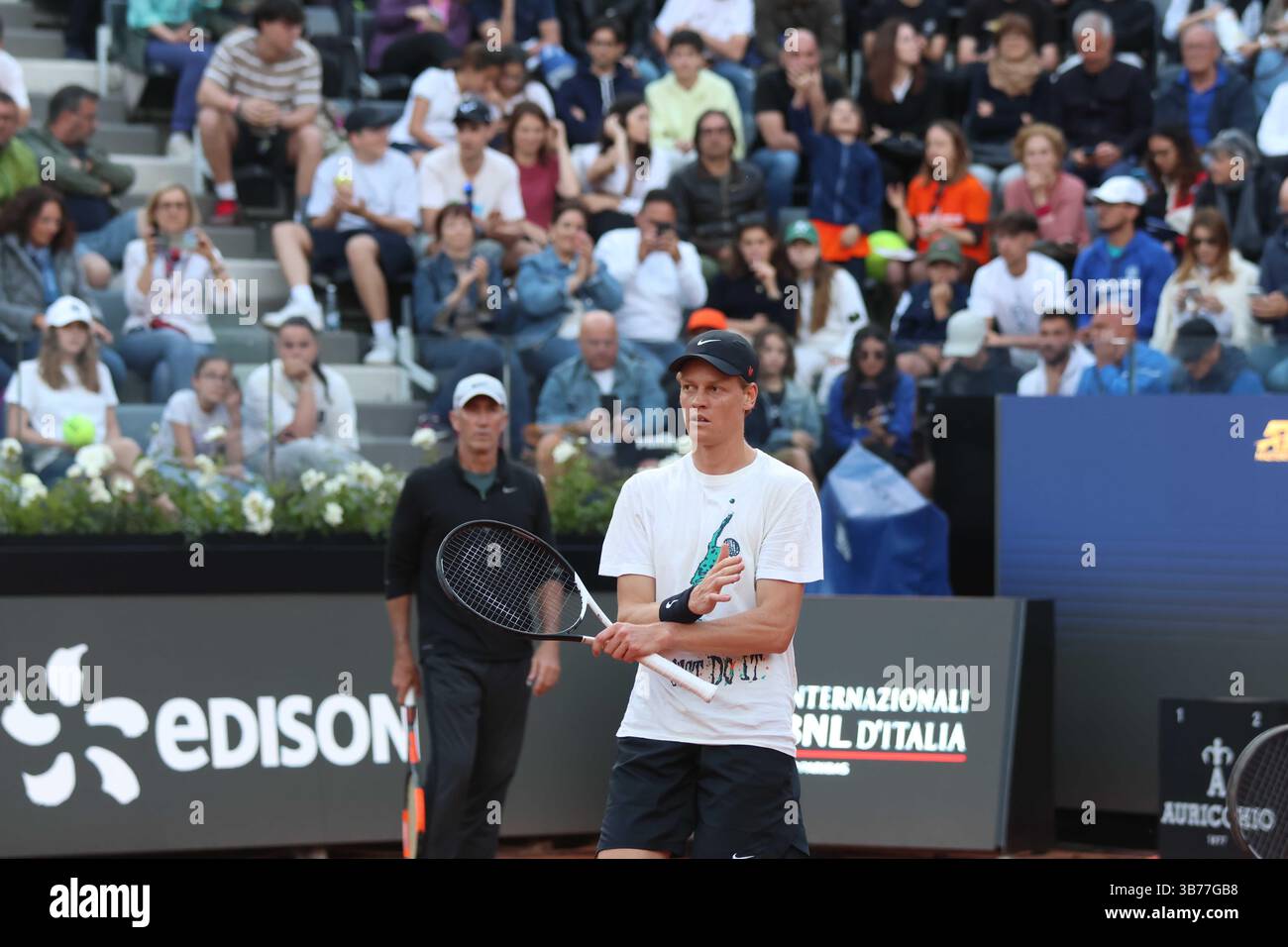 Rome, Italy. 05th May, 2025. Tennis Internazionali d'Italia BNL, Jannik ...