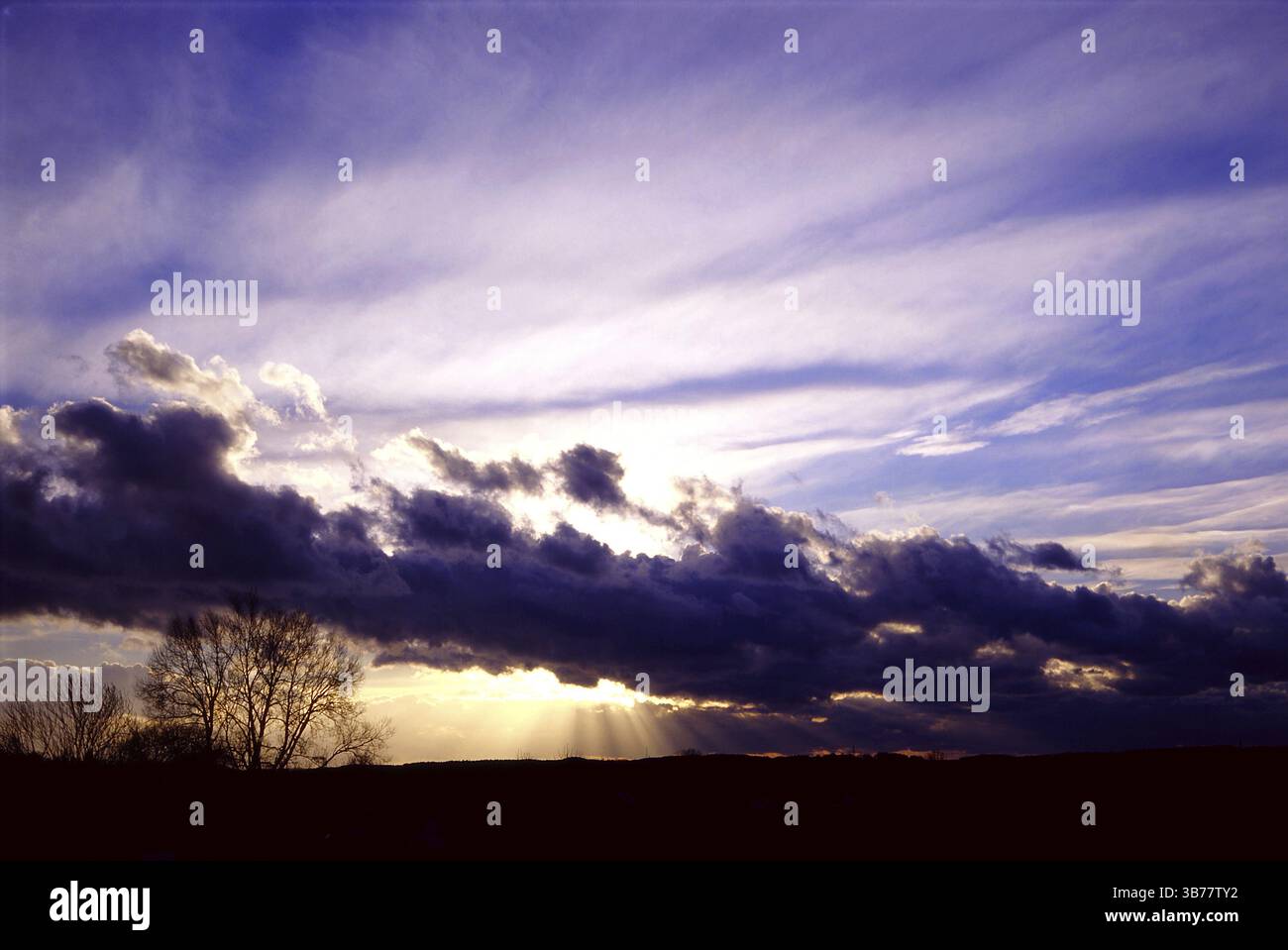 Beam of light shows the way Stock Photo - Alamy
