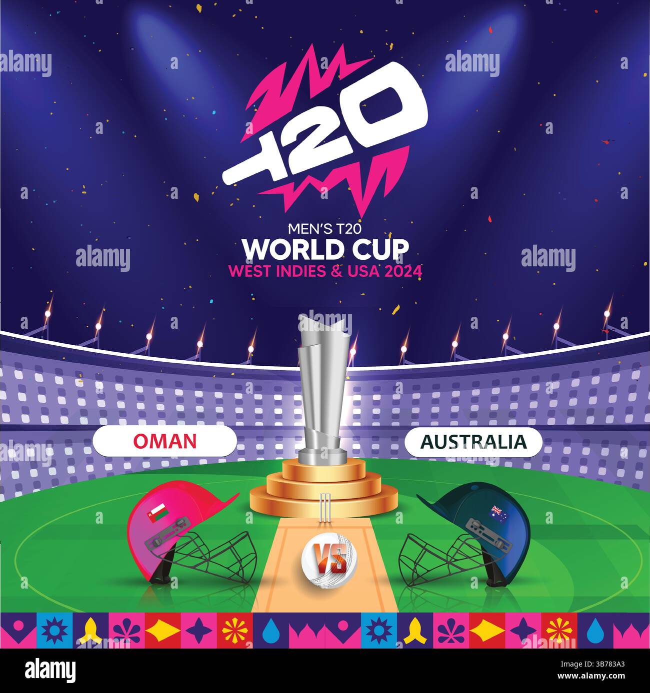 T20 cricket australia Stock Vector Images - Alamy