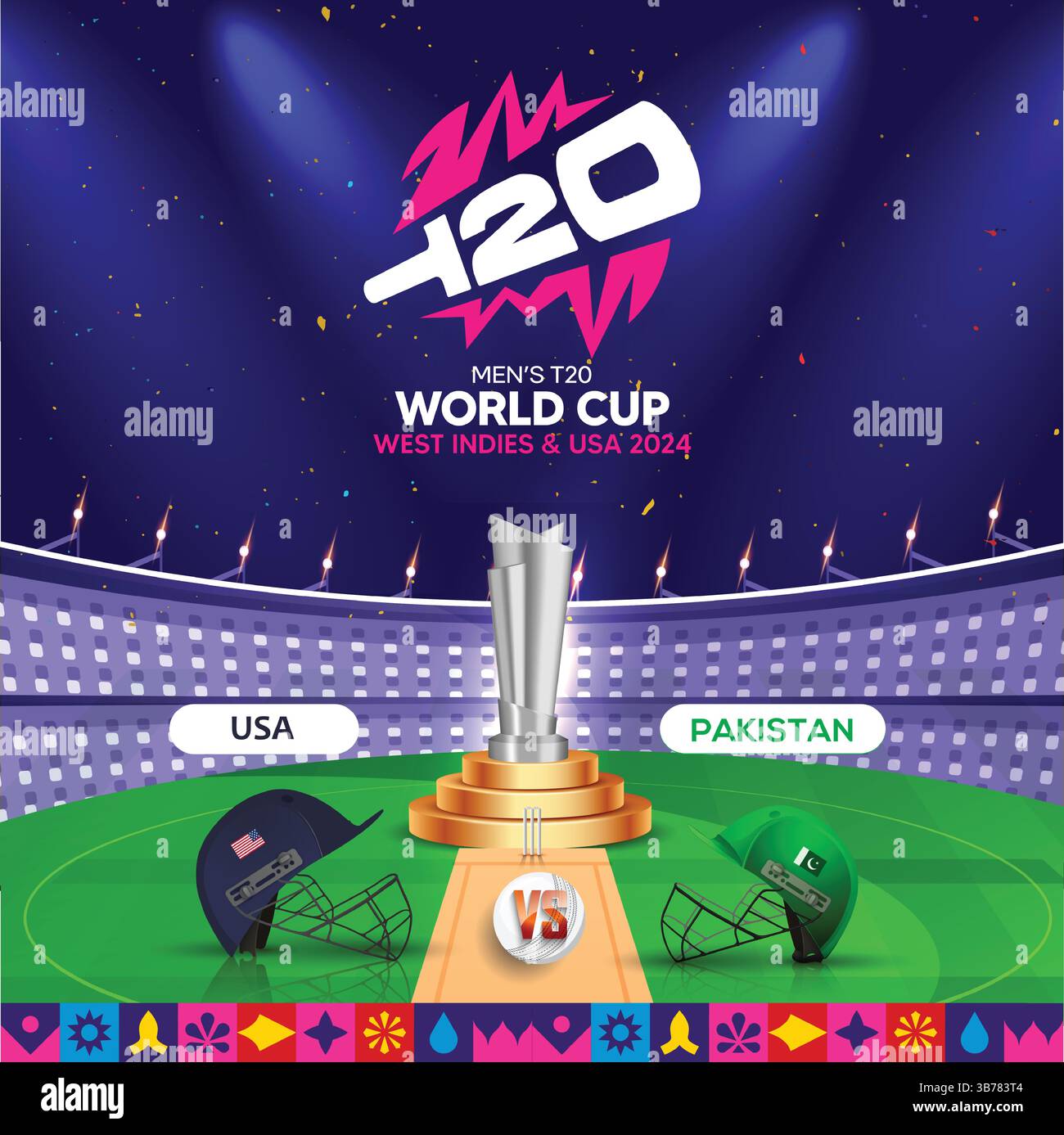 Pakistan vs usa cricket hi-res stock photography and images - Alamy