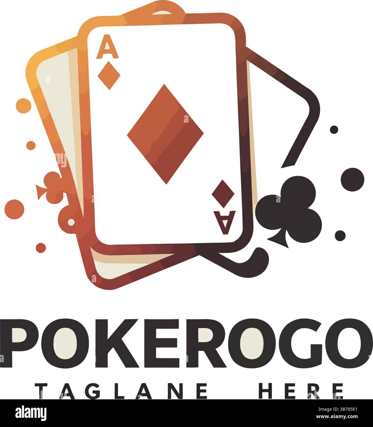 Sleek card logo Stock Vector Images - Alamy