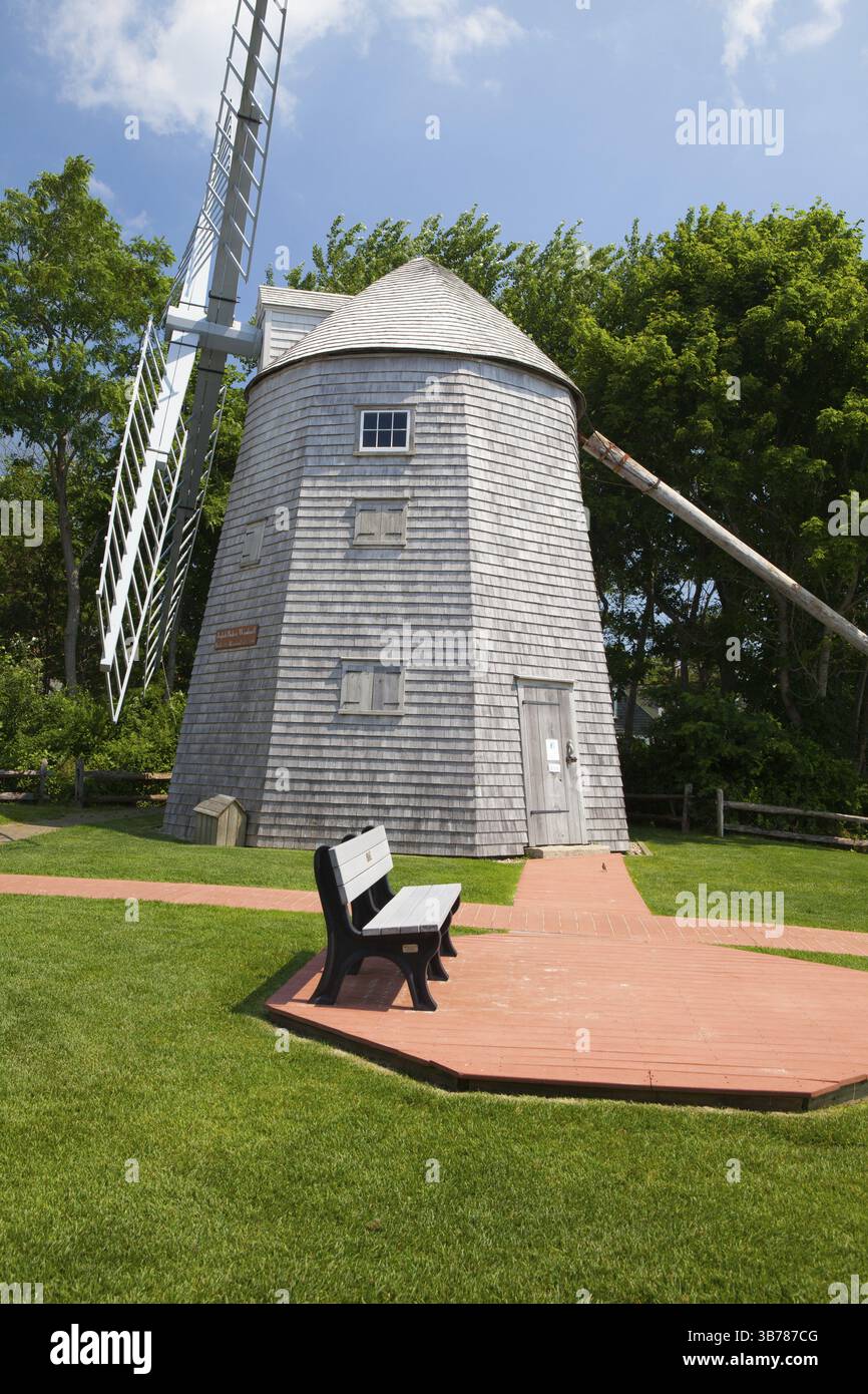 The Judah Baker Windmill. It is an 18th century windmill in South ...
