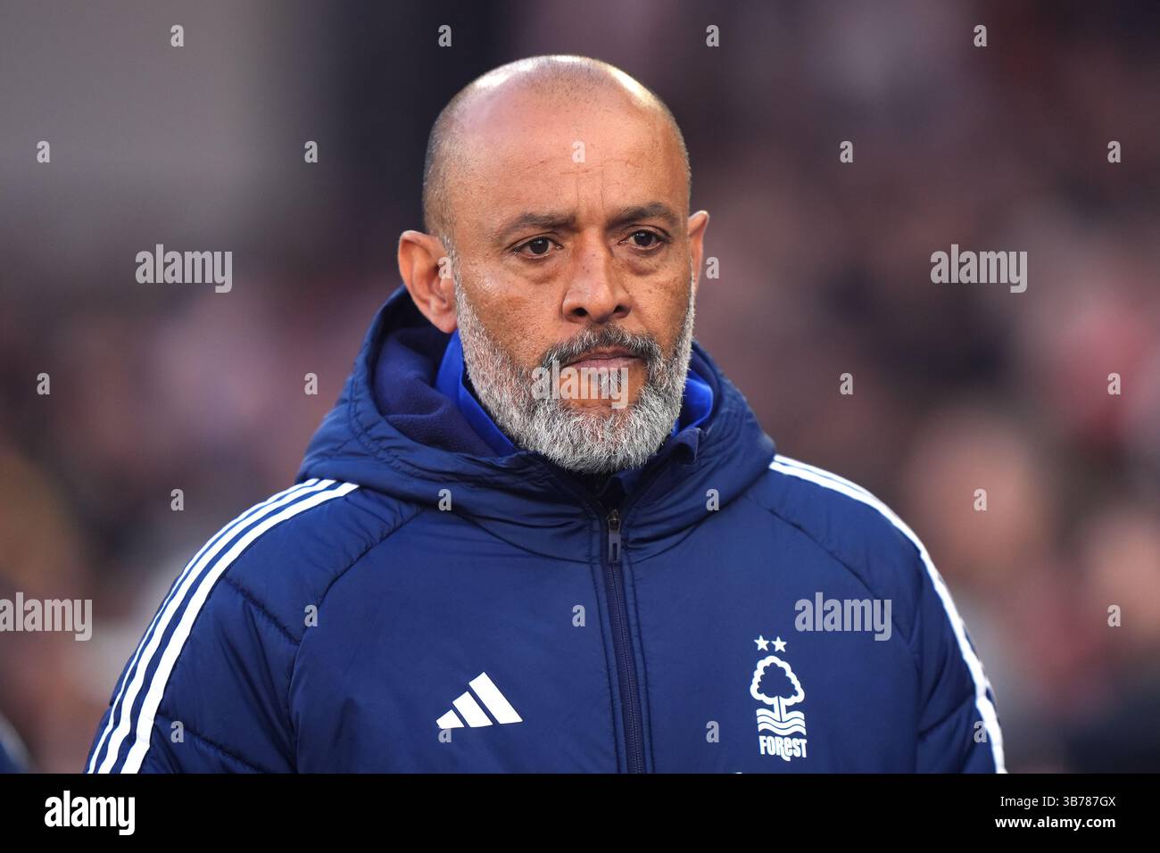 Nottingham Forest manager Nuno Espirito Santo before the Premier League ...