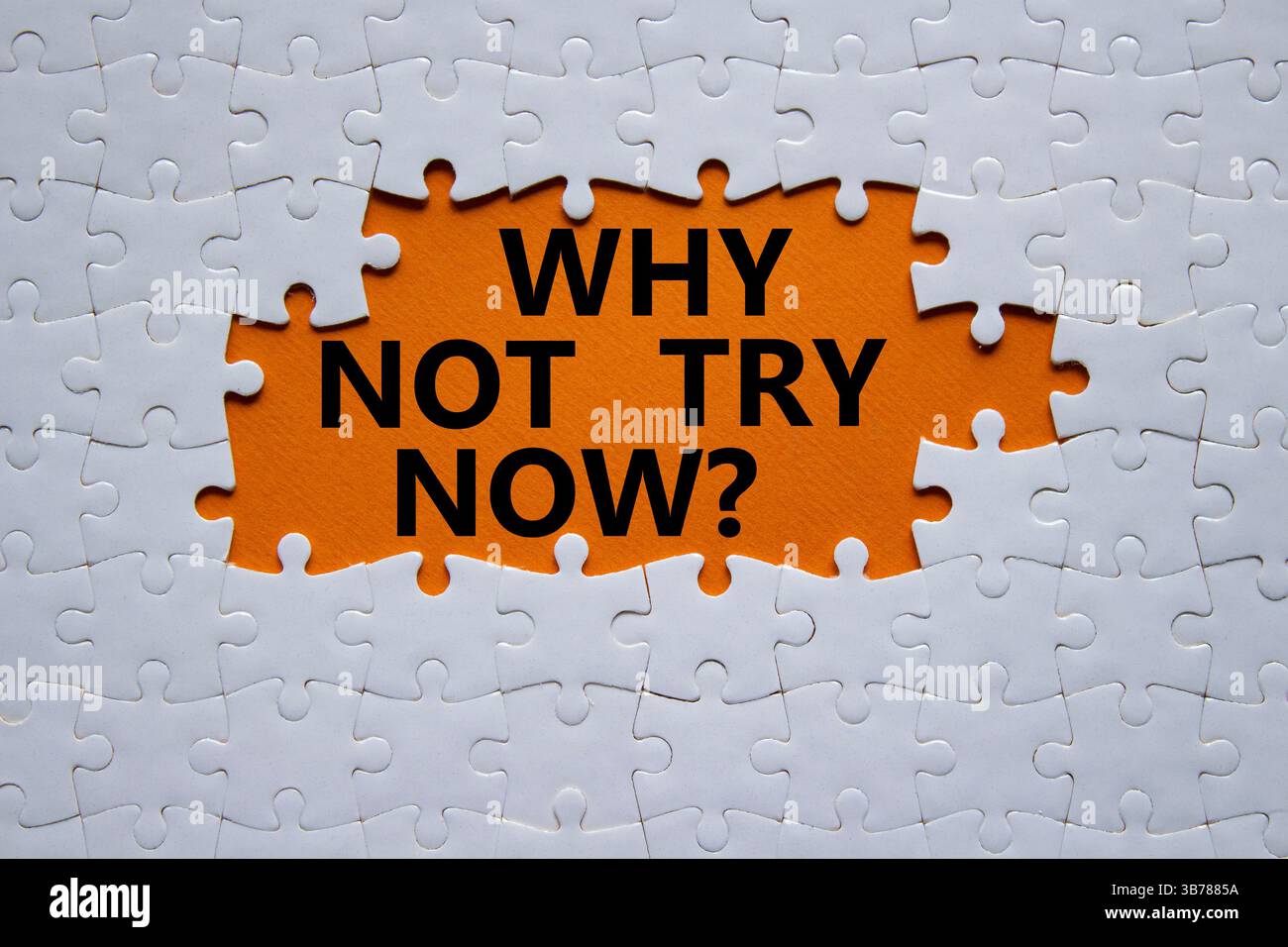 Why not try symbol. Concept words Why not try on white puzzle ...