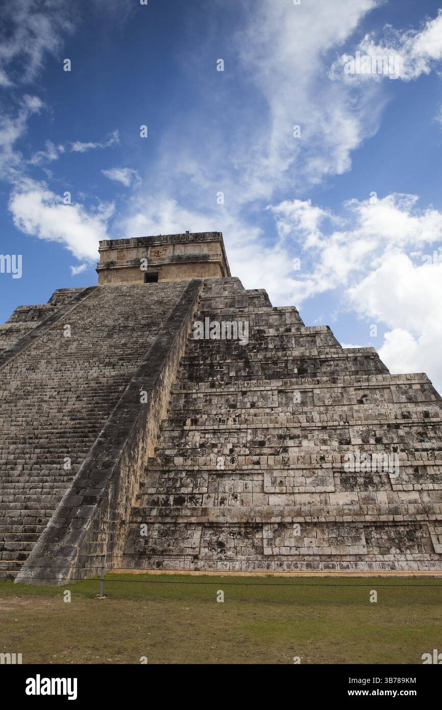 Majestic ruins in Chichen Itza, Mexico.Chichen Itza is a complex of ...