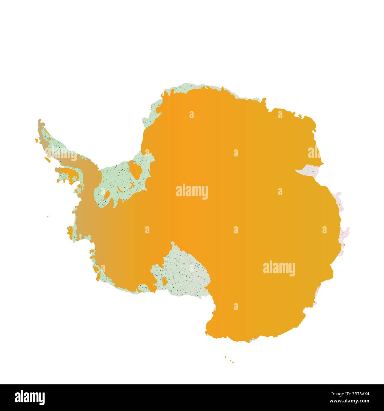 Map of Antarctica, sign silhouette. World Map Globe. Vector ...