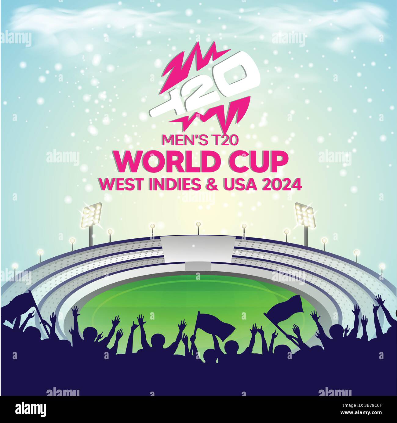 Blue football supporters Stock Vector Images - Alamy