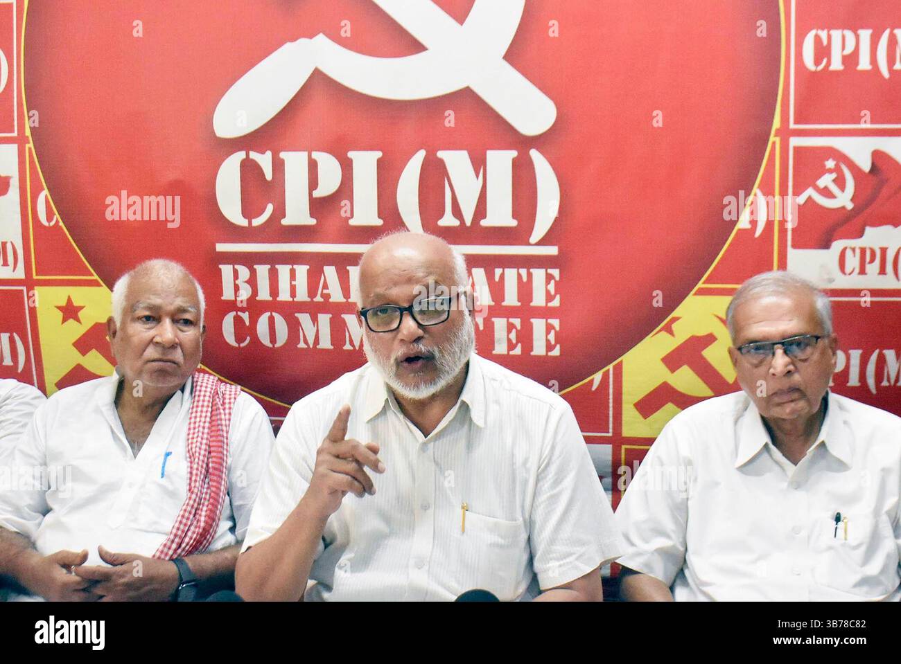 India. 05th May, 2025. PATNA, INDIA - MAY 5: CPI-M general secretary ...
