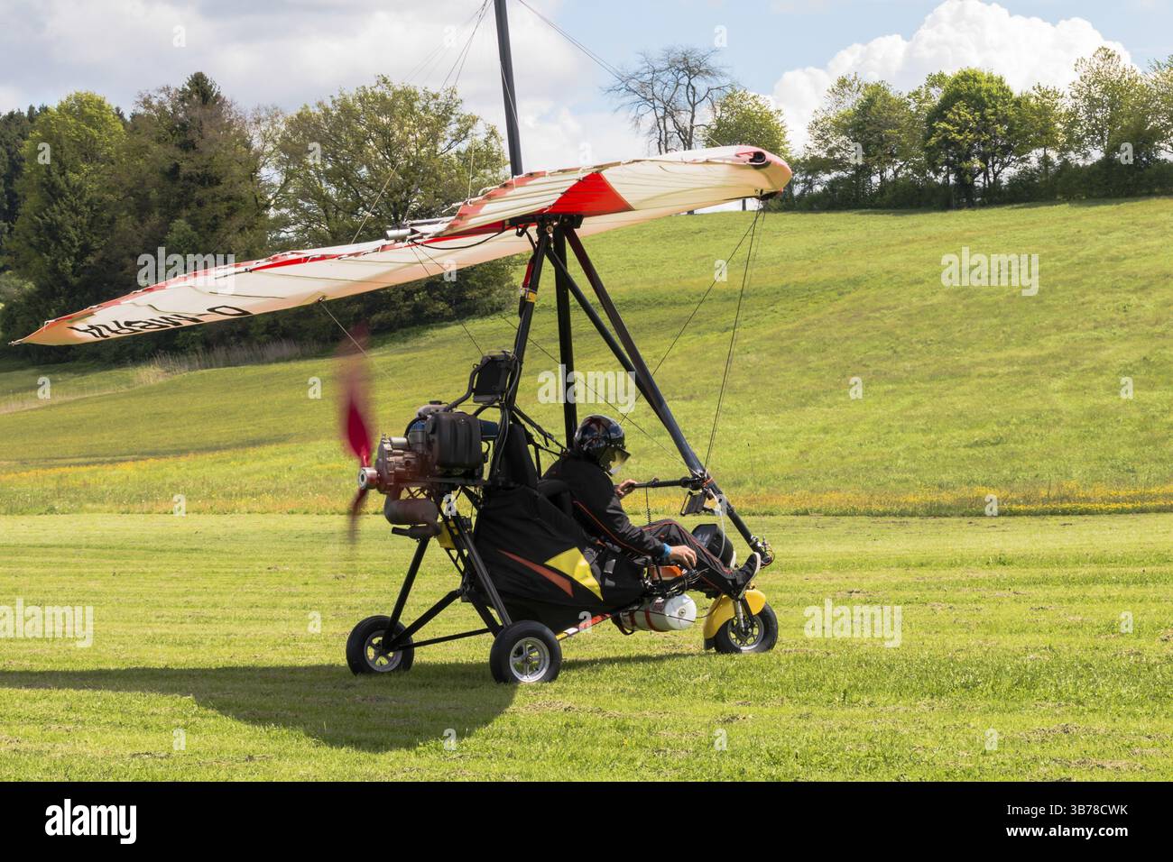 Ultra Light, dream, flying, air, start, propeller, machine, engine ...