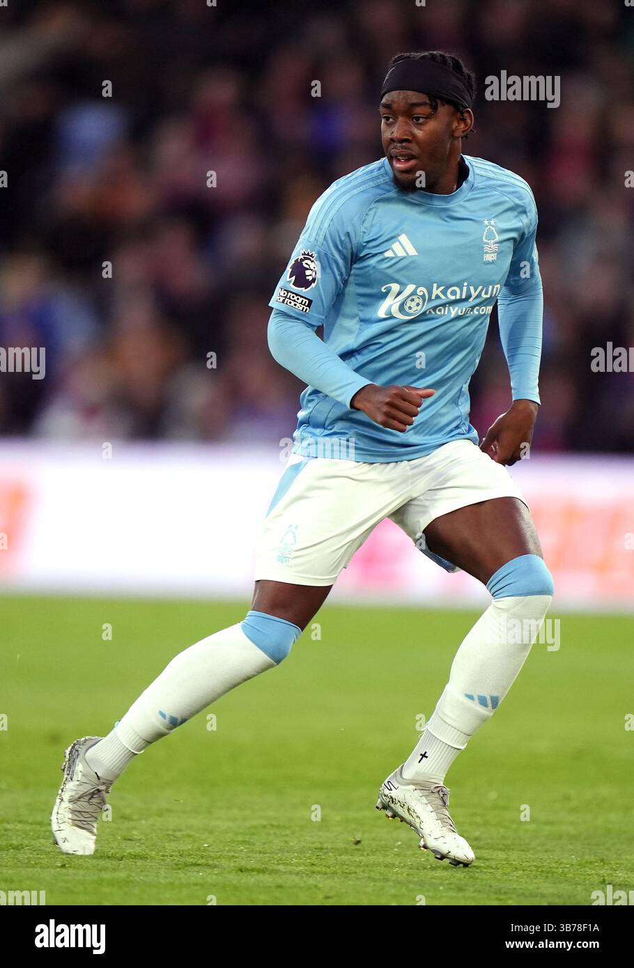 Nottingham Forest's Anthony Elanga during the Premier League match at ...