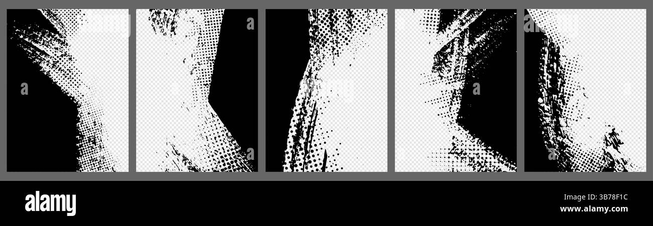 Overlay set Black and White Stock Photos & Images - Alamy