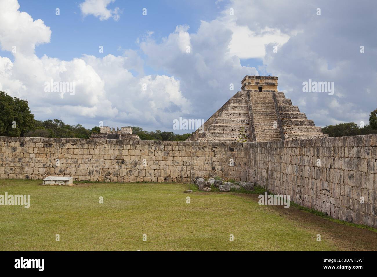 Majestic ruins in Chichen Itza, Mexico.Chichen Itza is a complex of ...