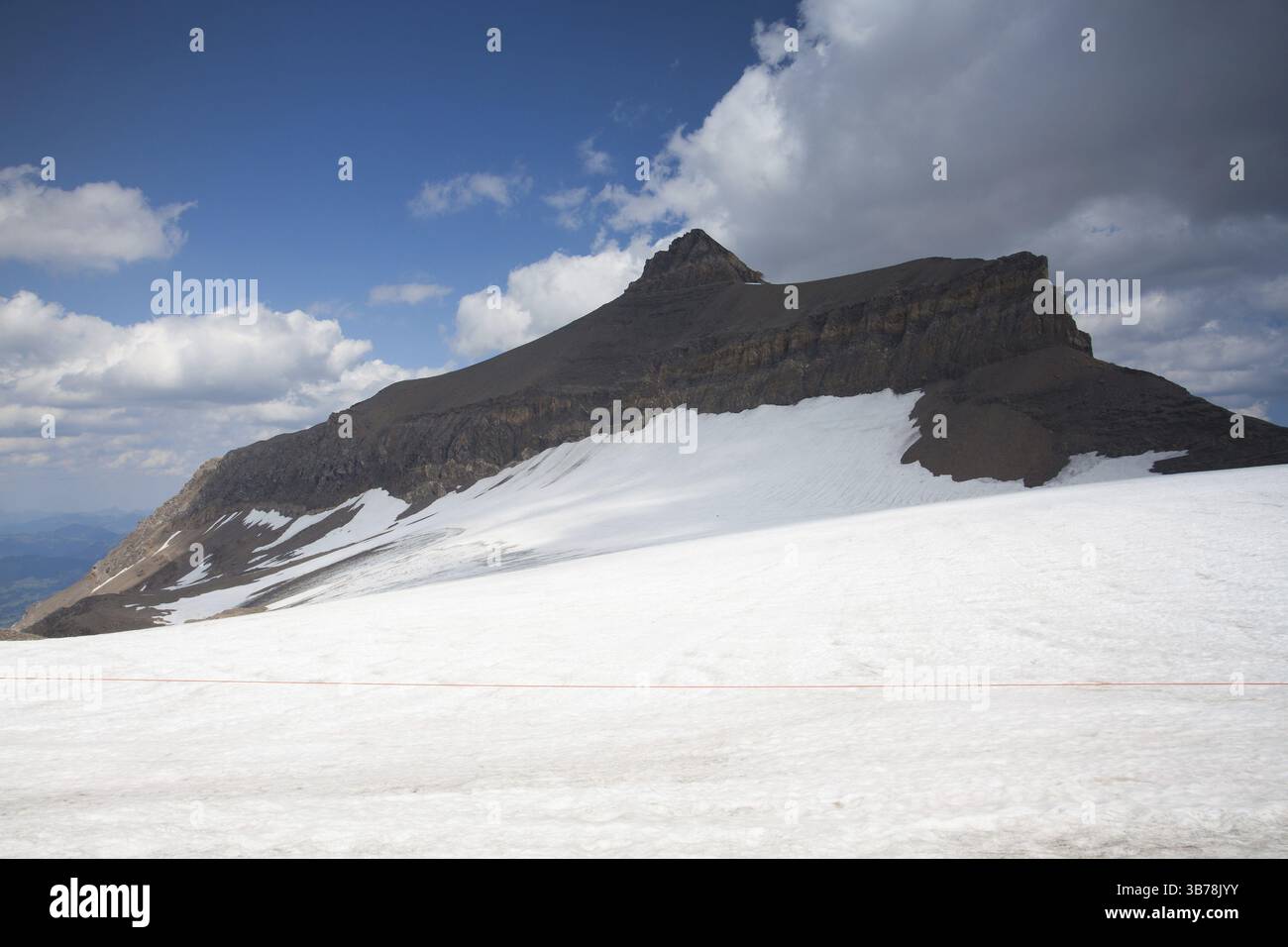 The high mountain near the Peak Walk bridge.Peak Walk is a pedestrian ...