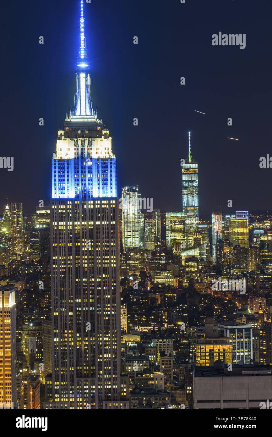 Empire State Building (taken from the Rockefeller Center Observation ...