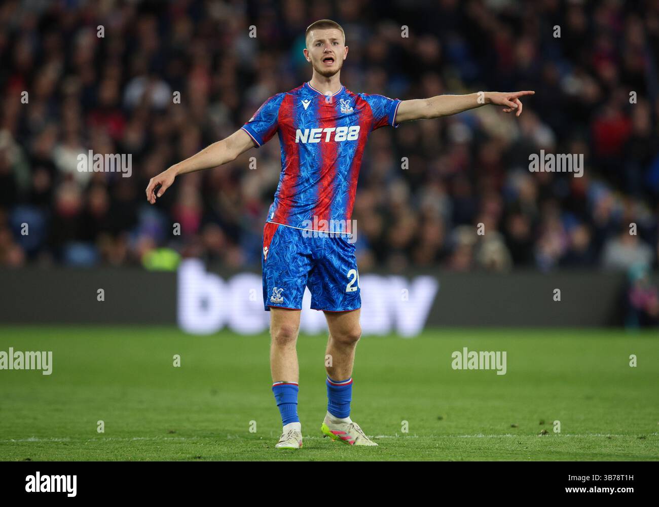 LONDON, UK - 5th May 2025: Adam Wharton of Crystal Palace during the ...