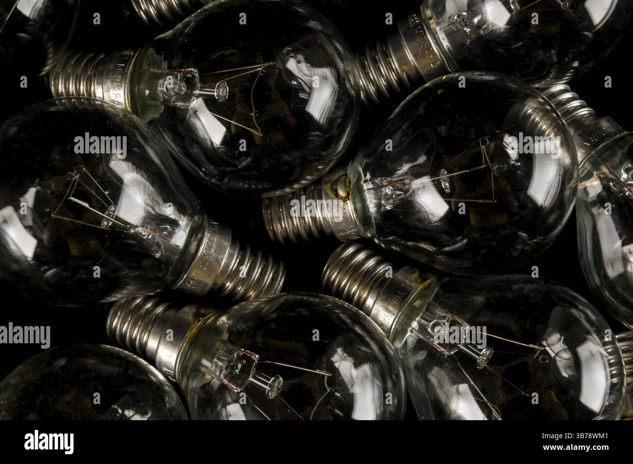 Texture Background with a lot of light bulbs Stock Photo - Alamy