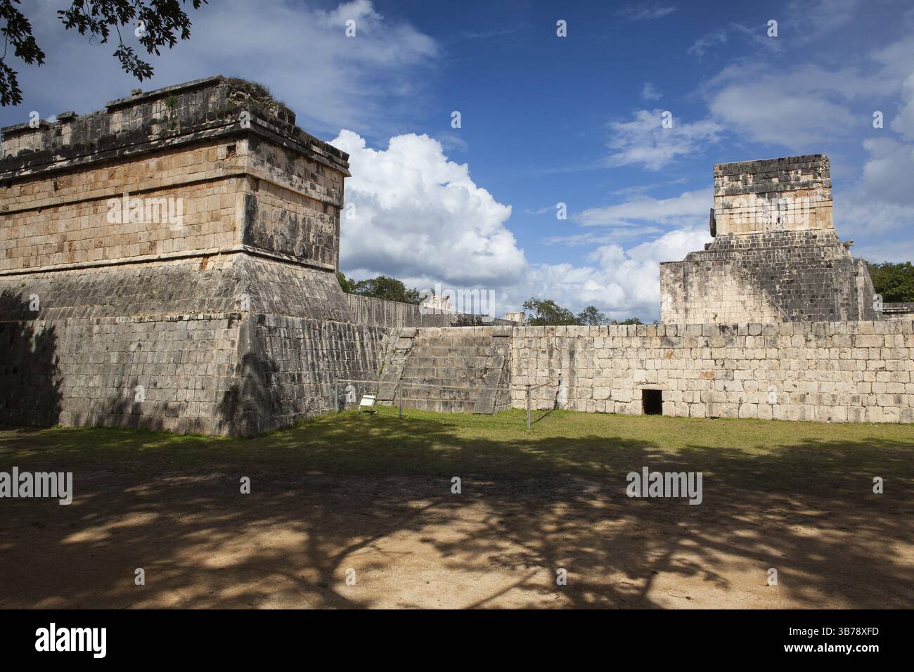 Majestic ruins in Chichen Itza, Mexico.Chichen Itza is a complex of ...