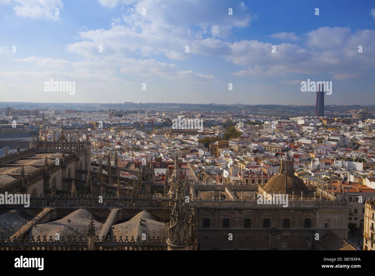 Aerial photograph of seville hi-res stock photography and images - Alamy