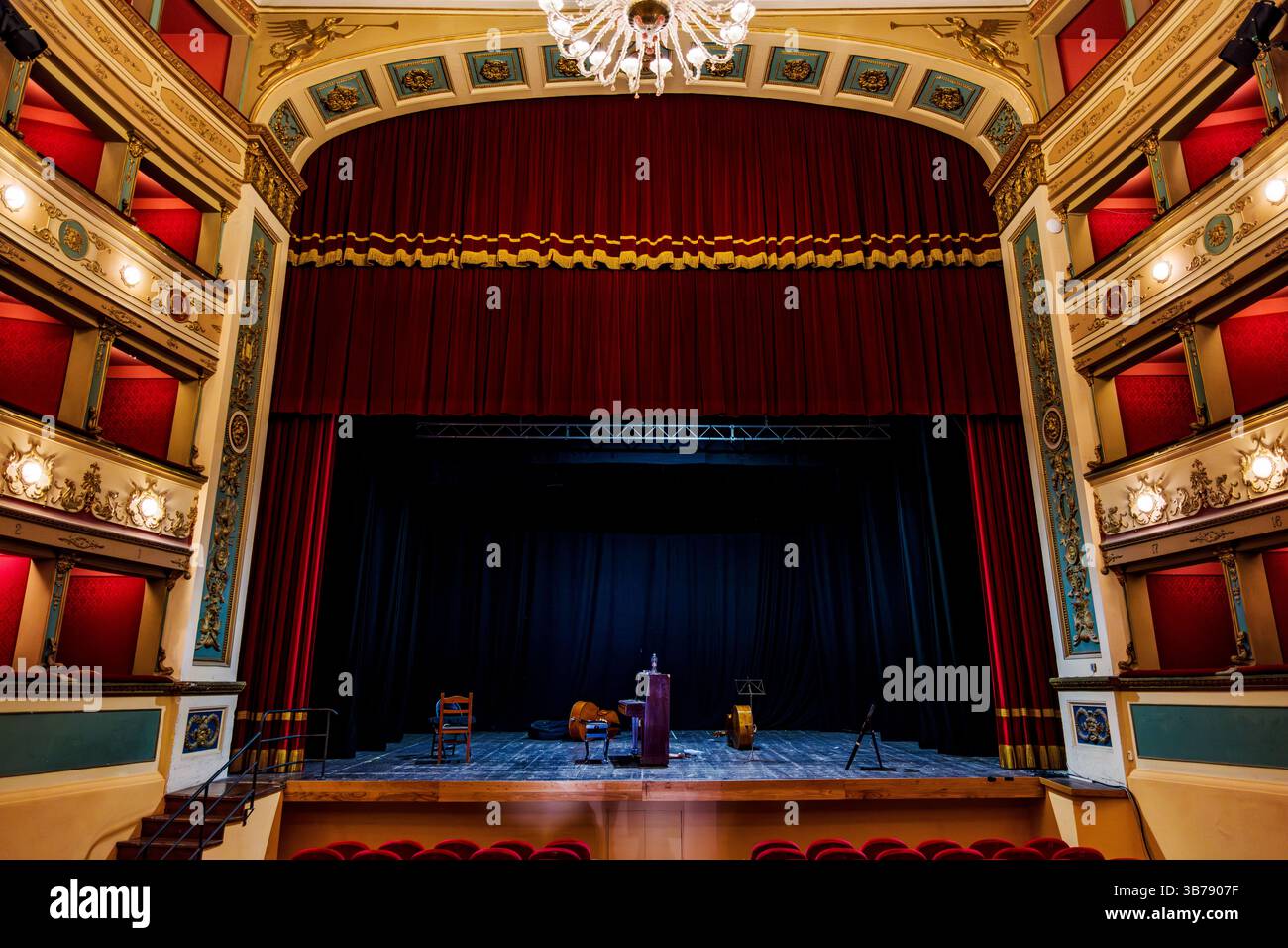 Amintore galli theater hi-res stock photography and images - Alamy