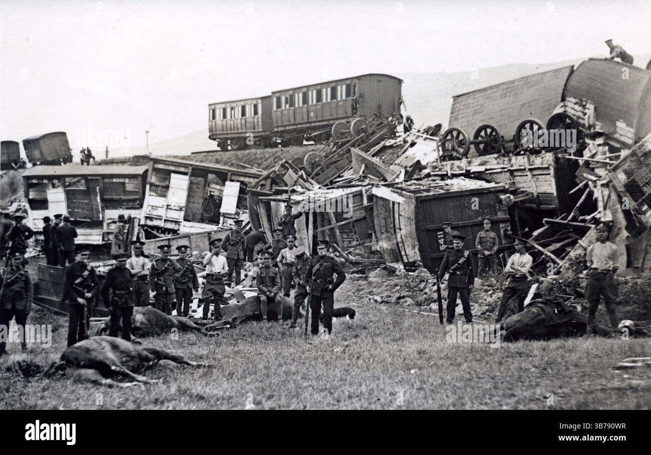 On 23 June 1921 a train carrying the king's military escort, the 10th ...