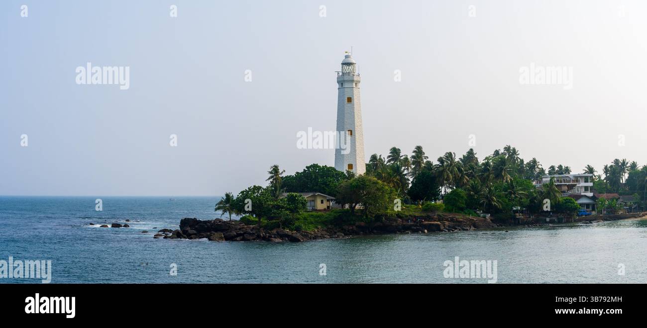 Dondra, Sri Lanka—January 18, 2025: The iconic Dondra Lighthouse, a ...