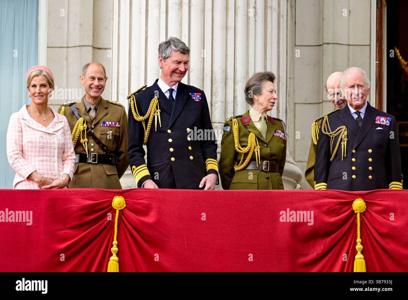 London, UK. 05th May, 2025. King Charles, Prince Edward Duke of ...