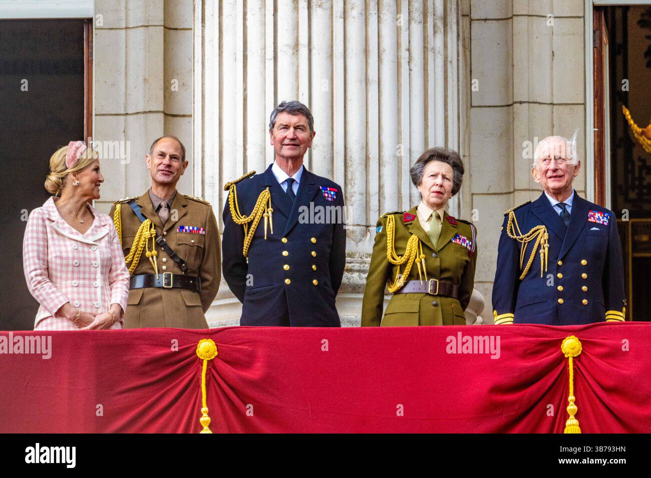 London, UK. 05th May, 2025. King Charles, Prince Edward Duke of ...