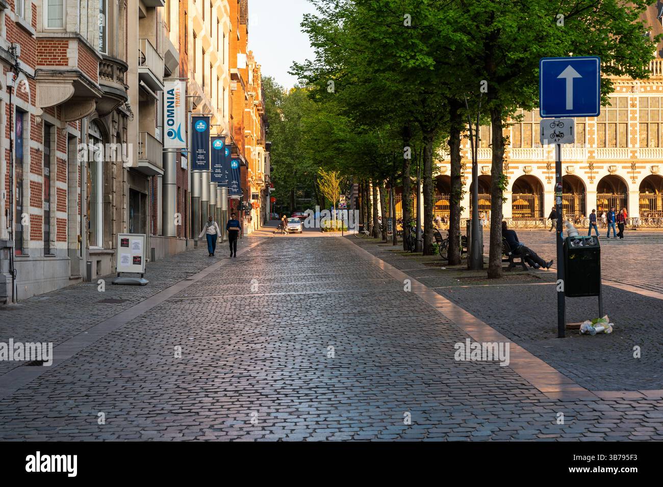The Monseigneur Ladeuze Square in Leuven, Flemish Brabant, Belgium 30 ...