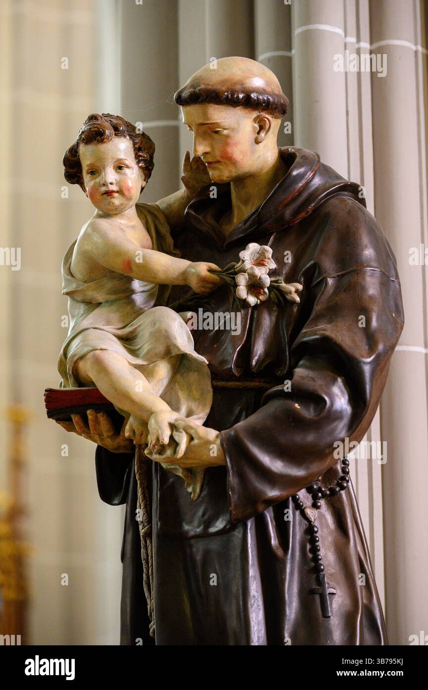 Saint Anthony of Padua with the Infant Jesus. The Cathedral of St ...