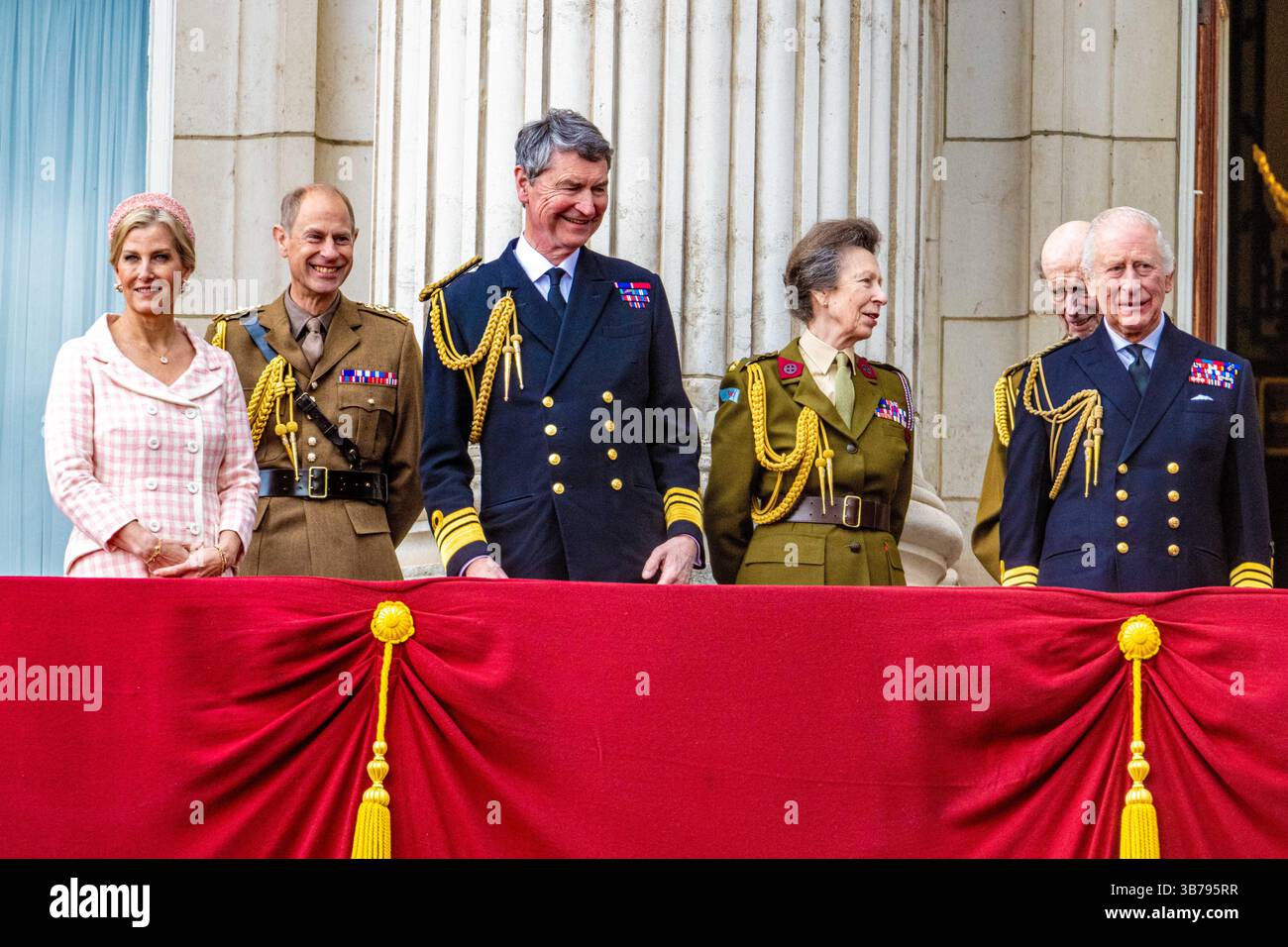 London, UK. 05th May, 2025. King Charles, Prince Edward Duke of ...