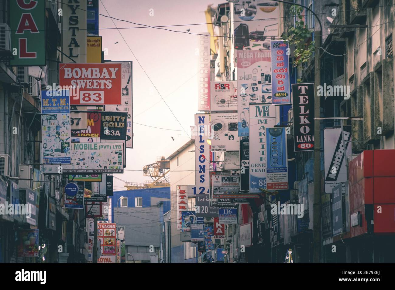 The bustling street of Colombo. Shooting Location: Sri Lanka, Colombo ...