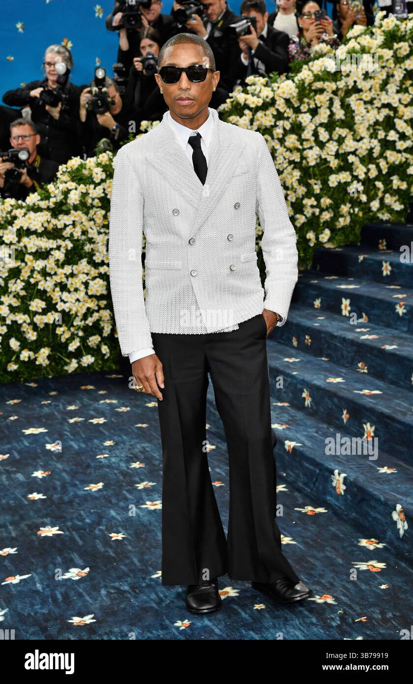 Pharrell Williams attends The Metropolitan Museum of Art's Costume ...