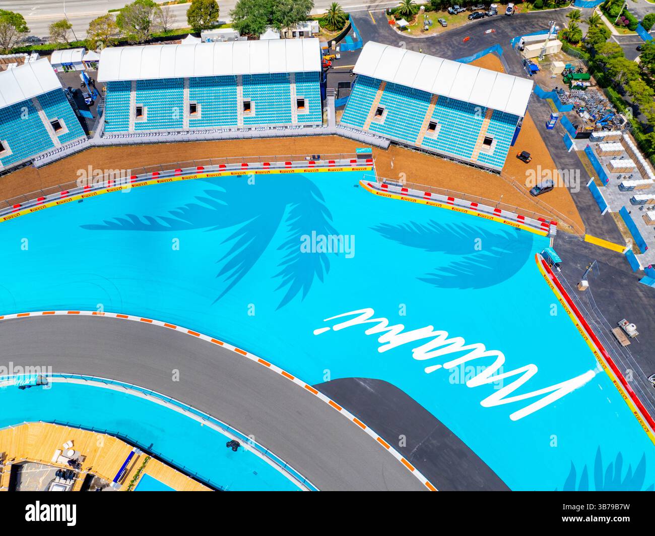 Miami 2025 grand prix stadium hi-res stock photography and images - Alamy