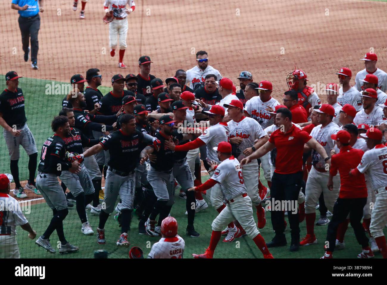 Mexico City, Ciudad de Mexico, Mexico. 4th May, 2025. Players of ...