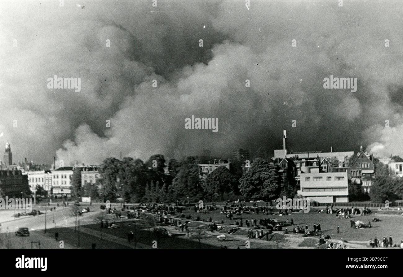 n 1940, Rotterdam was subjected to heavy aerial bombardment by the ...