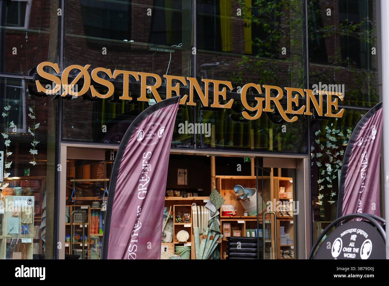 Sostrene grene logo hi-res stock photography and images - Alamy
