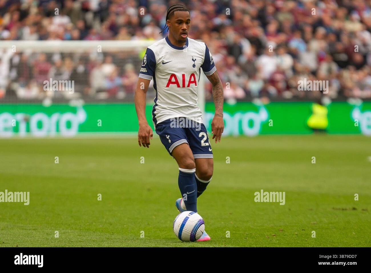 Wilson Odobert of Tottenham Hotspur during the Premier League match ...